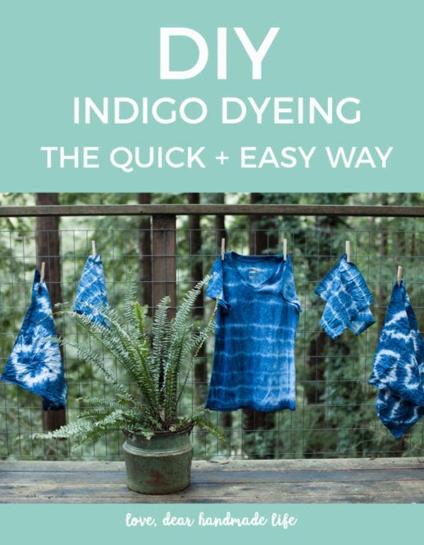 DIY Quick and Easy Indigo Dyeing - Nicole Stevenson